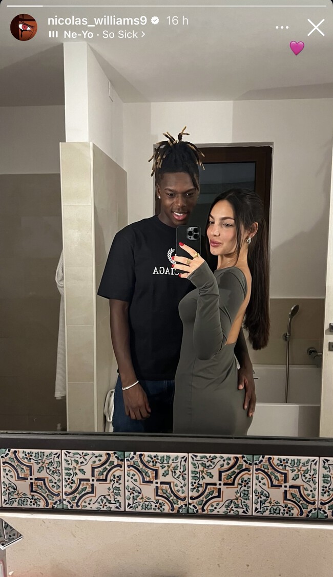 Nico Williams publica la foto definitiva y confirma su relación con ...