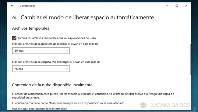 Windows 10: cómo liberar espacio de forma instantánea o automáticamente