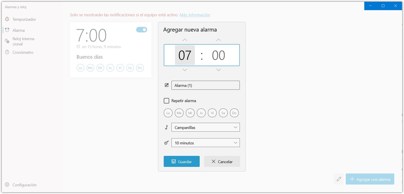 Alarms- Clock App Windows 10
