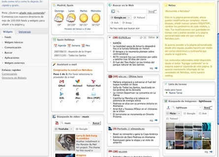 Selección de las 7 páginas de inicio más interesantes