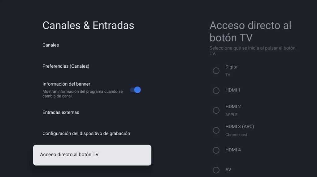 Así puedes hacer que tu televisor Android TV se encienda directamente ...