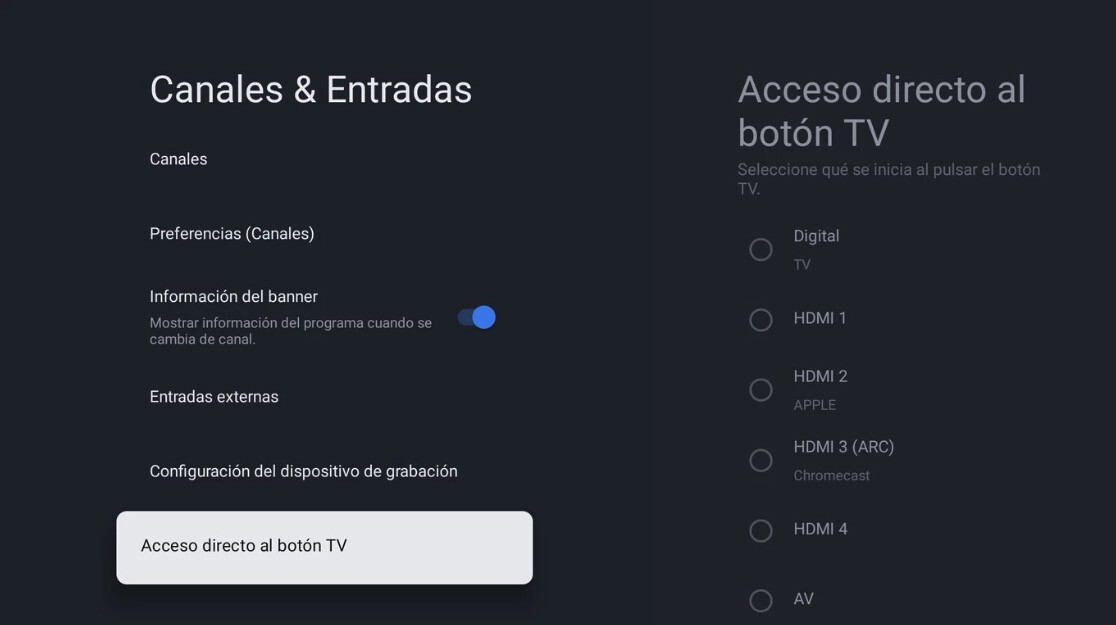 Así puedes hacer que tu televisor Android TV se encienda directamente ...