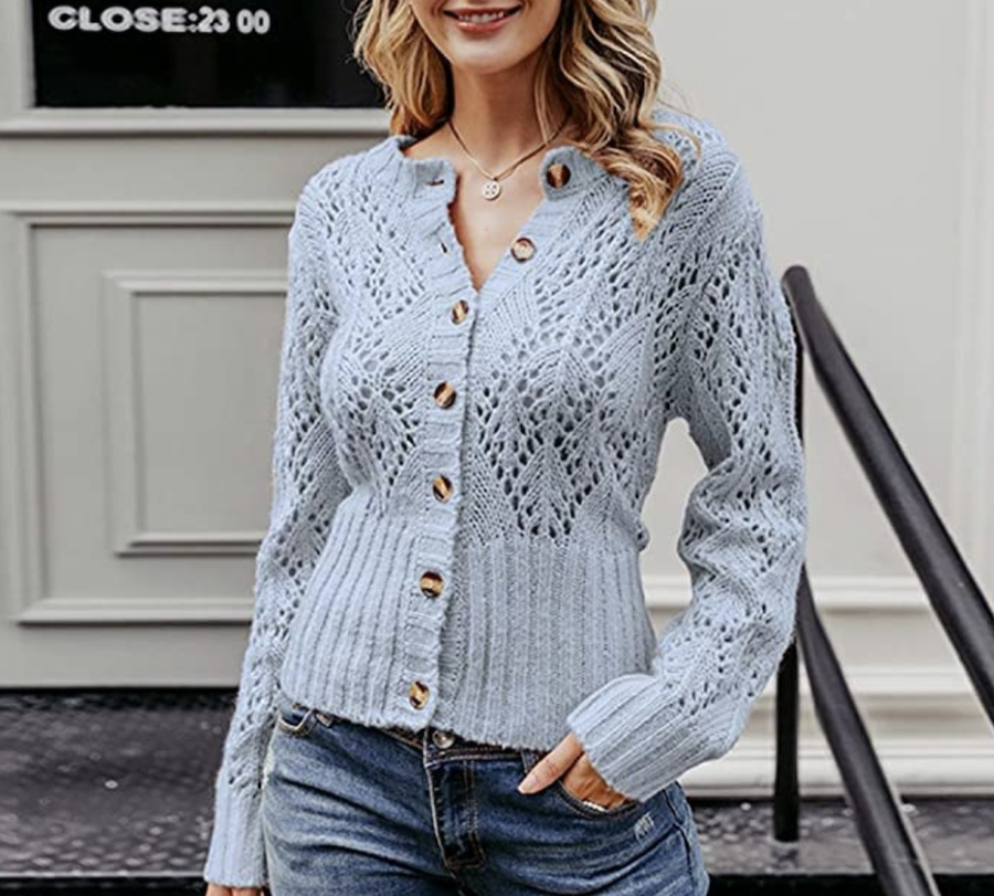 Los cárdigans de crochet son la prenda más femenina de la temporada de ...