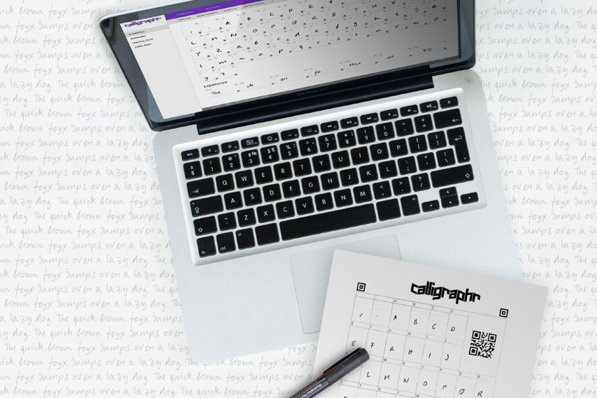 Calligraphr, esta herramienta te deja crear una fuente a partir de tu ...