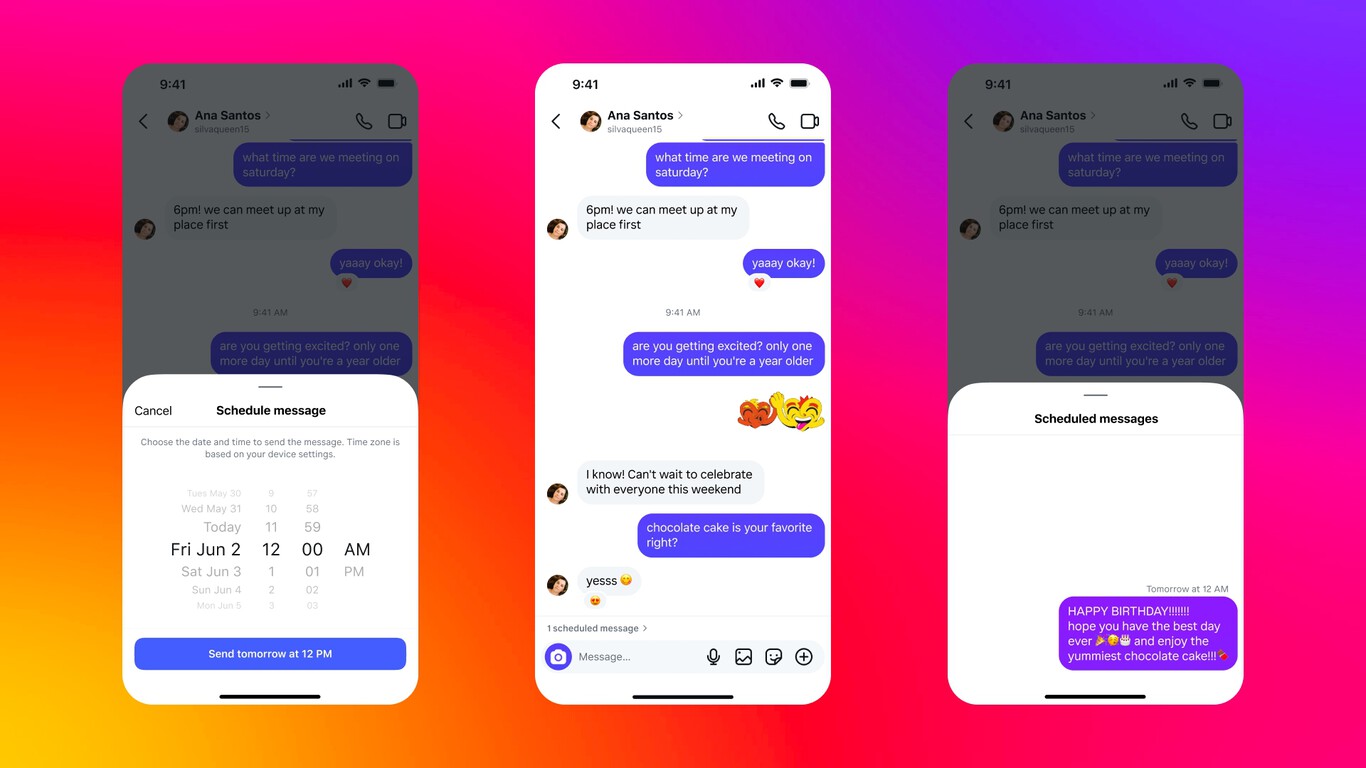 Cómo programar mensajes directos en Instagram