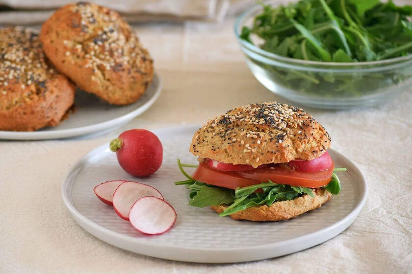 Este pan saludable, rico en fibra, es ideal para el desayuno o la cena ...