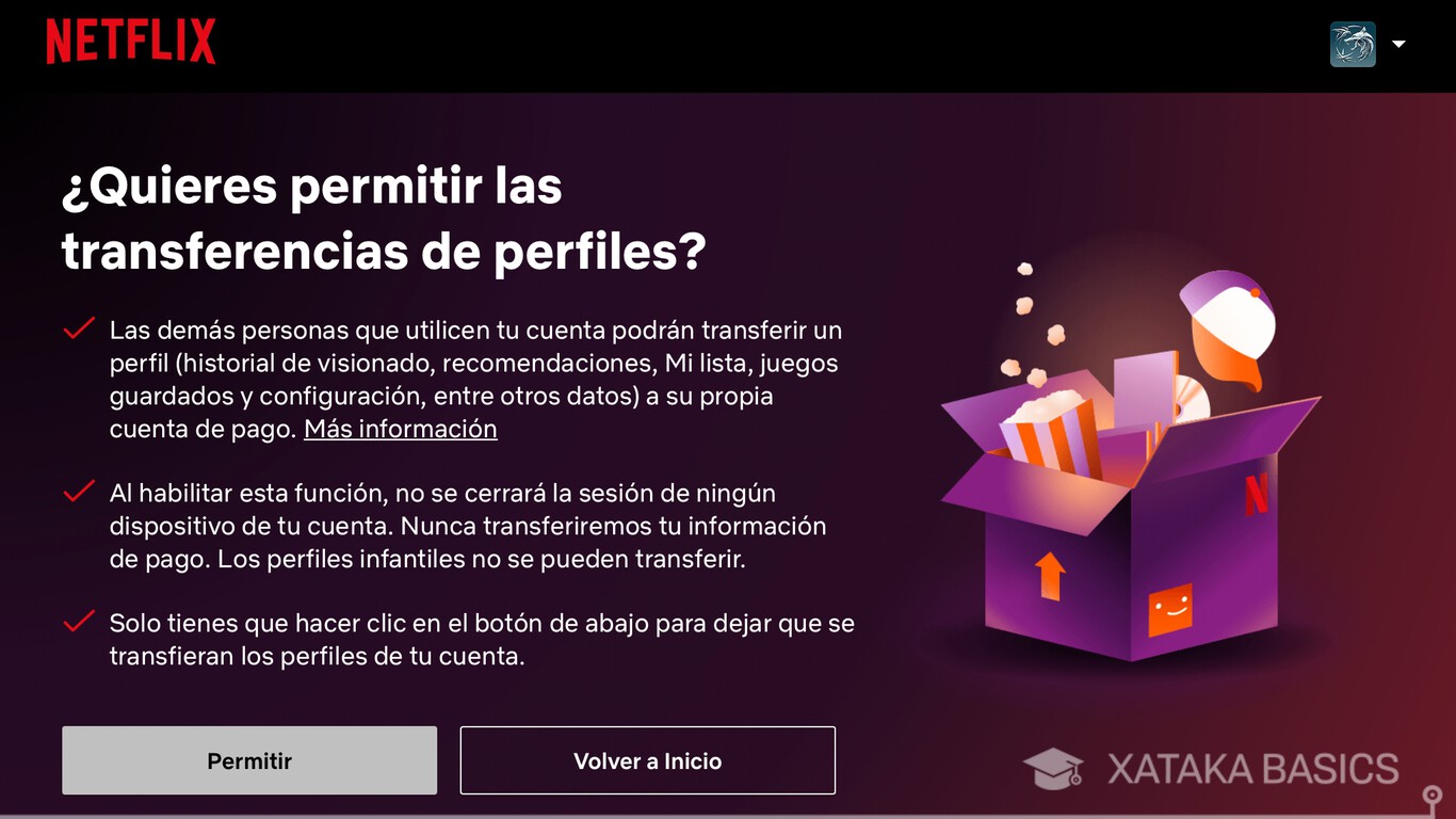 Cómo transferir perfiles de Netflix