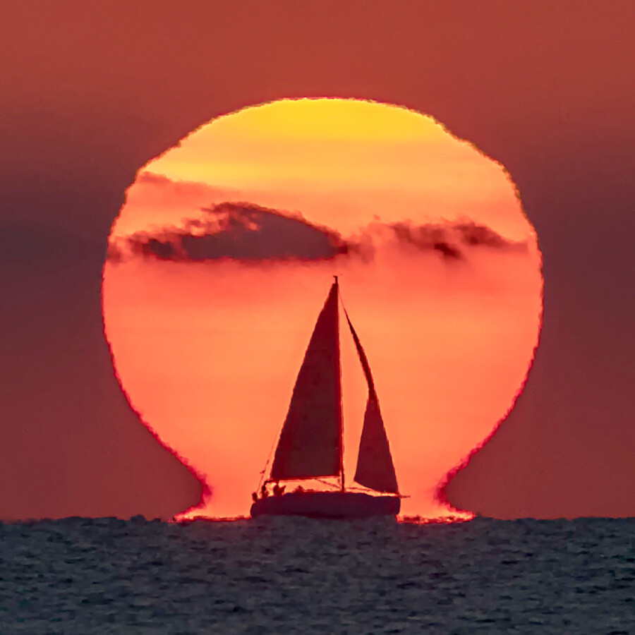 Así es como Toni Sendra hizo la foto ‘The Omega Sun’ que ha sorprendido ...