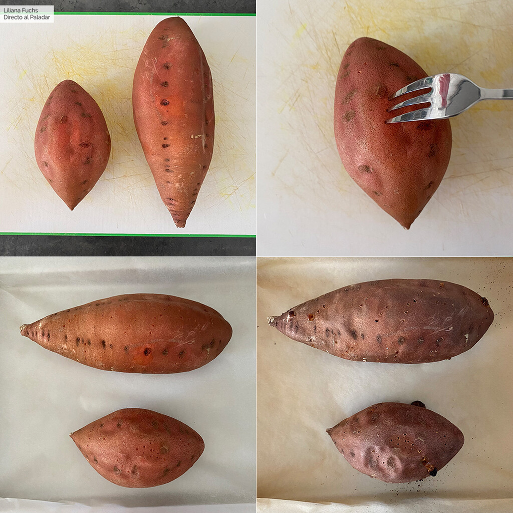 Batata al horno, la receta más fácil para asar boniato en casa con un ...