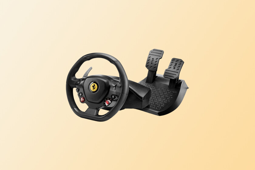 Acelera al máximo (y por muy poco dinero) con este volante Thrustmaster ...