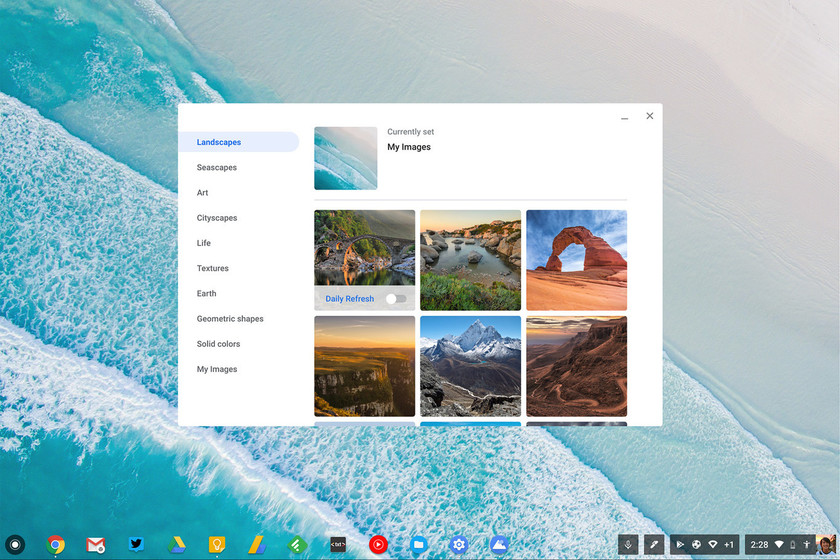 Chrome OS se prepara para tener un menú "Compartir" parecido al de Android
