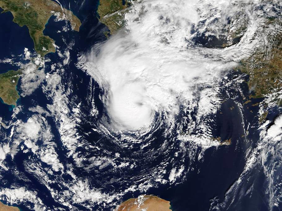 "Medicane", el huracán mediterráneo que puede aparecer debido al ...