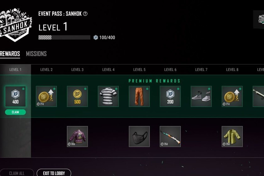 Guía PUBG: todas las misiones del Pase de Evento y el Pase Premium de ...