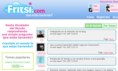 Fritsi, un twitter en español