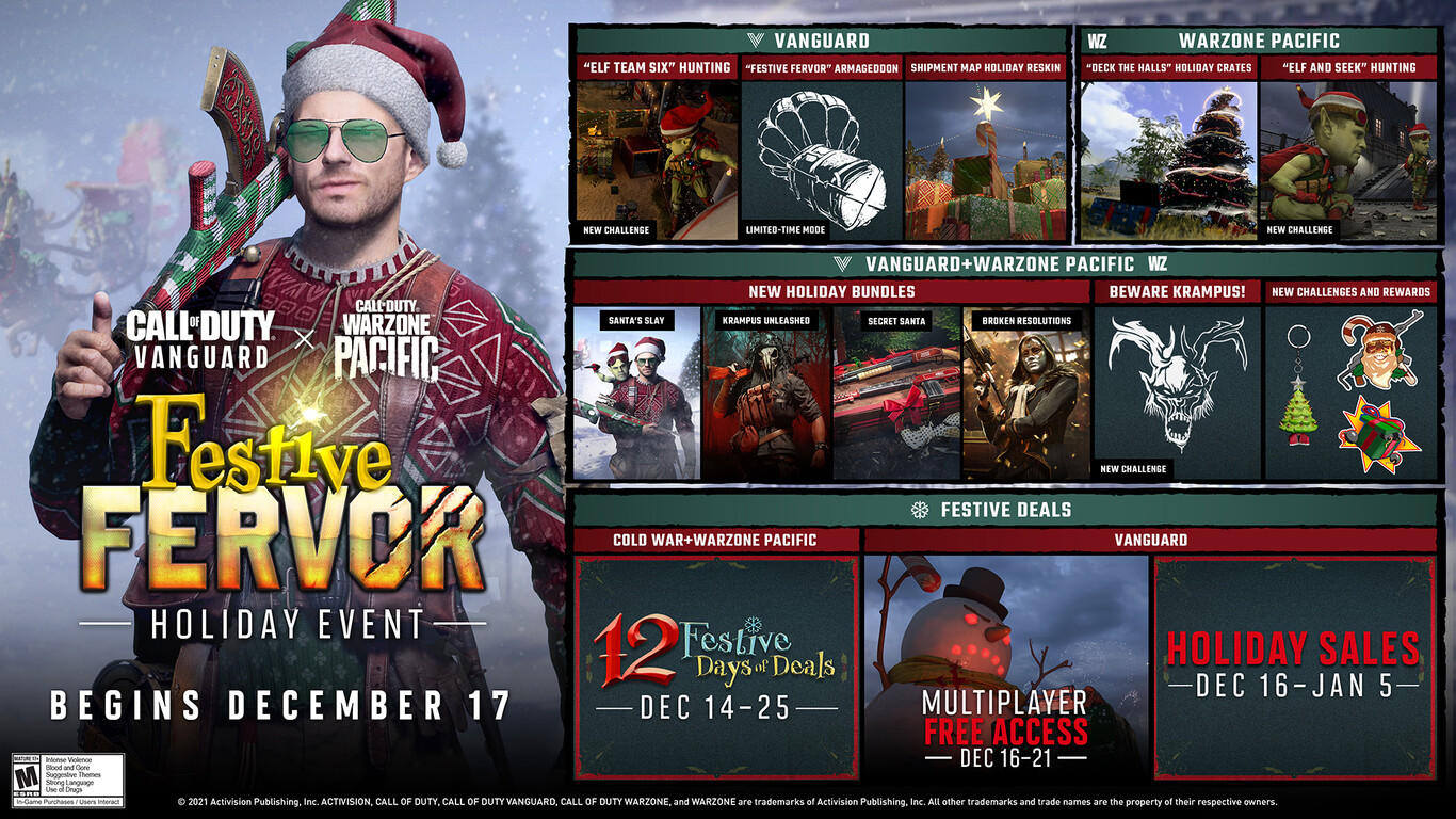Call of Duty arranca su Navidad con Festive Fervor: días de ...