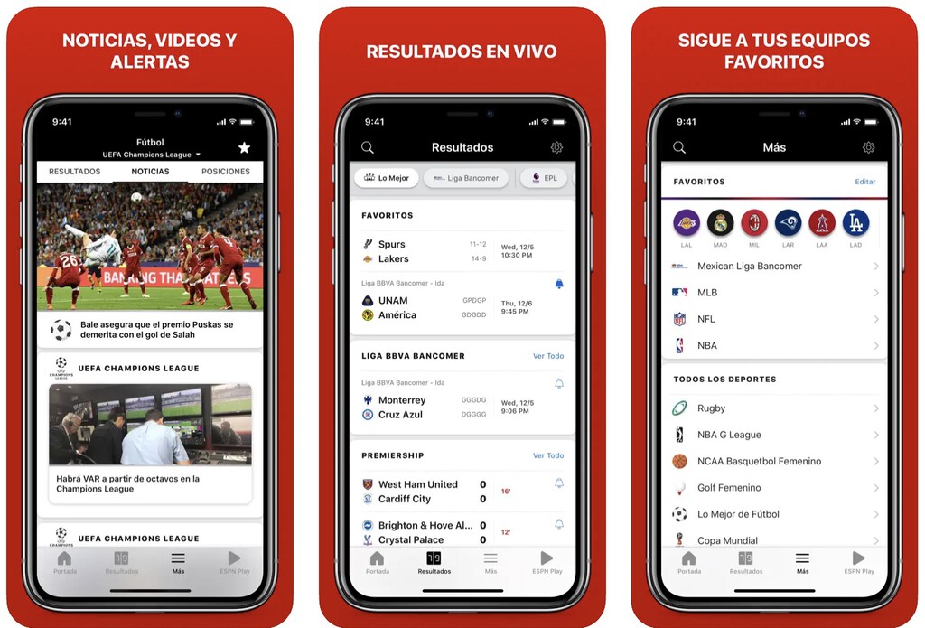 Apps para resultados de fútbol 2025: las mejores 14 aplicaciones para ...