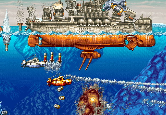 El día que Metal Slug 3 homenajeó a In the Hunt, la mejor recreativa ...