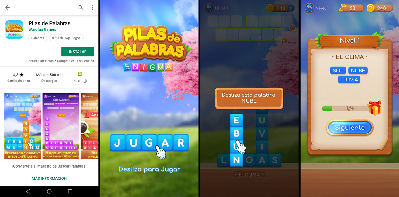 Probamos Pilas de Palabras, el juego de crucigramas que se ha puesto de ...