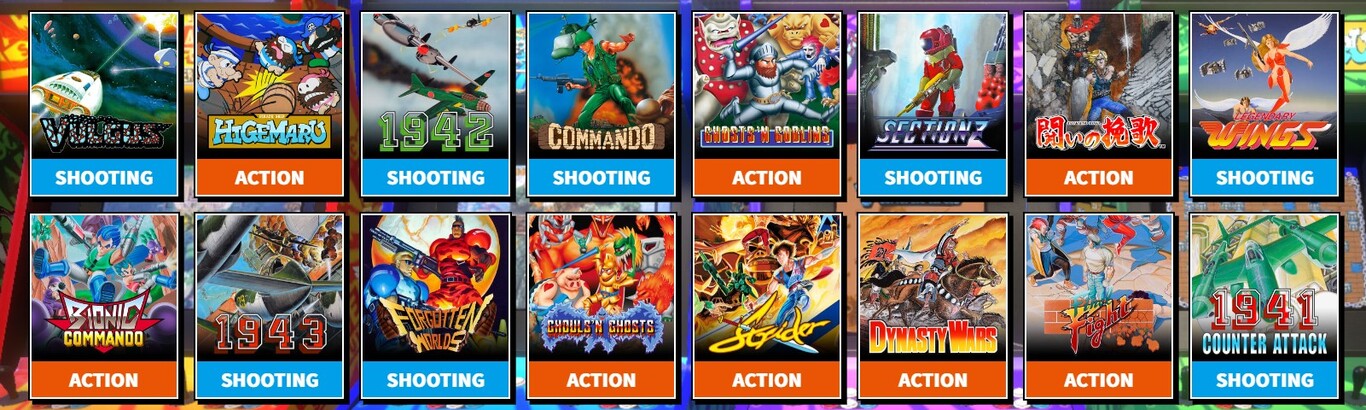 Analysis of Capcom Arcade Stadium, the authentic experience of playing ...