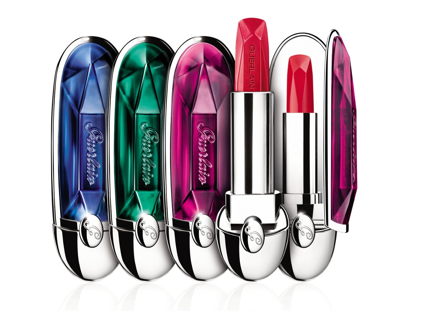 Las nuevas carcasas de los labiales Rouge G de Guerlain se convierten ...