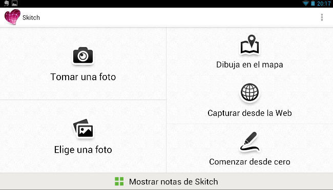 Skitch para Android se renueva con la versión 2.0 manteniendo la sencillez de uso