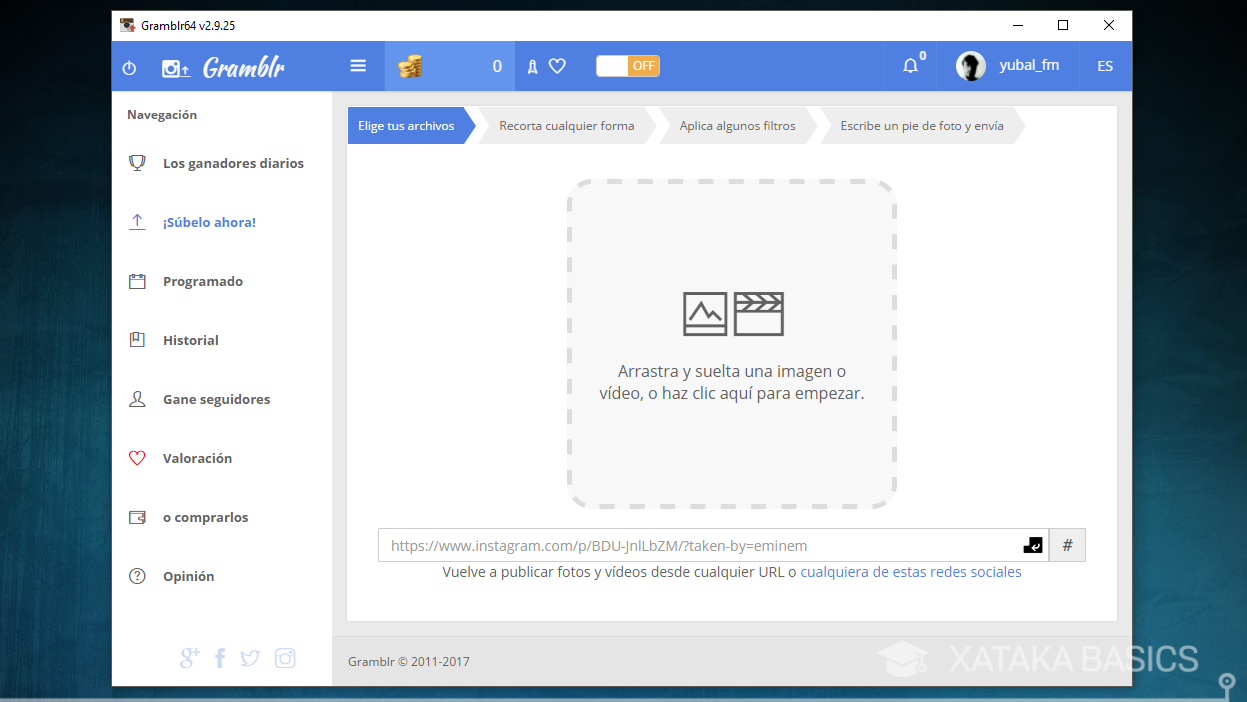 Cómo subir fotos a Instagram desde tu PC con Windows 10