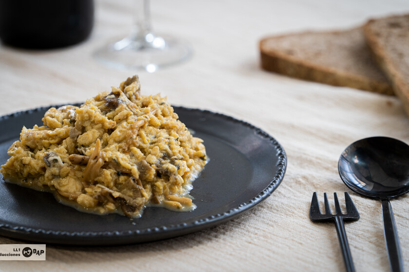 Revuelto de setas, cremoso y fácil con una receta rápida, sencilla y ...