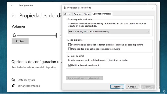 Cómo configurar tu micrófono en Windows