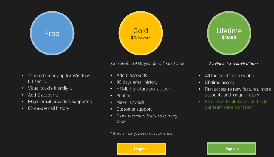 TouchMail, un gran cliente de correo para Windows 10 que pone en ...