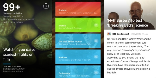 Summly, una app que selecciona y resume las noticias que nos interesan