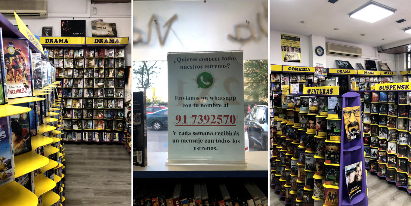 Es 2019 y sigo yendo al videoclub de mi barrio: nueve personas nos ...