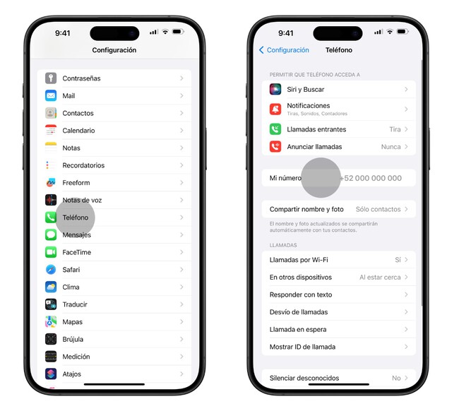 Cómo saber el número de teléfono del chip o SIM de mi iPhone