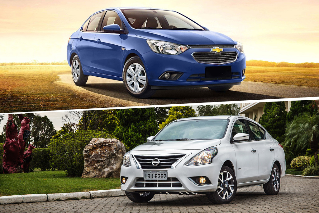 Chevrolet Aveo vs. Nissan Versa: ¿Cuál es mejor?