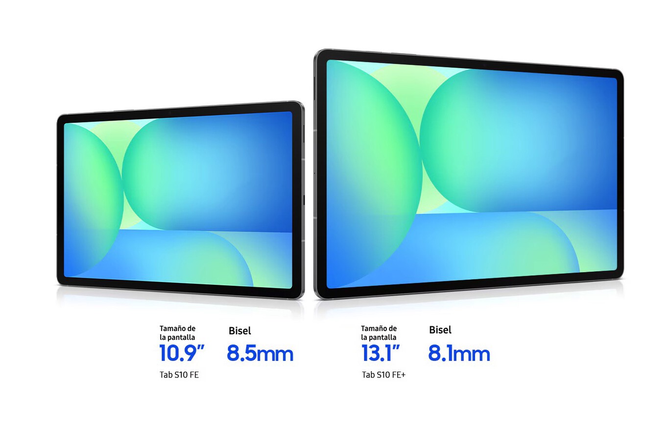 Samsung Galaxy Tab S10 FE y Galaxy Tab S10 FE+: lanzamiento y precio en ...