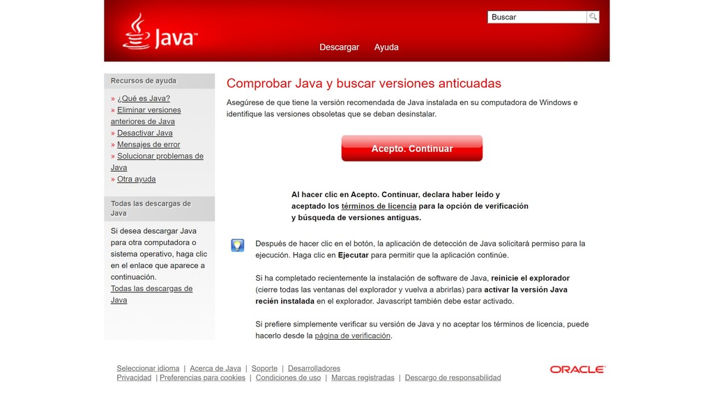 Cómo actualizar Java en tu ordenador