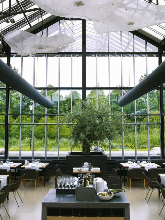 De Kas, un invernadero convertido en restaurante