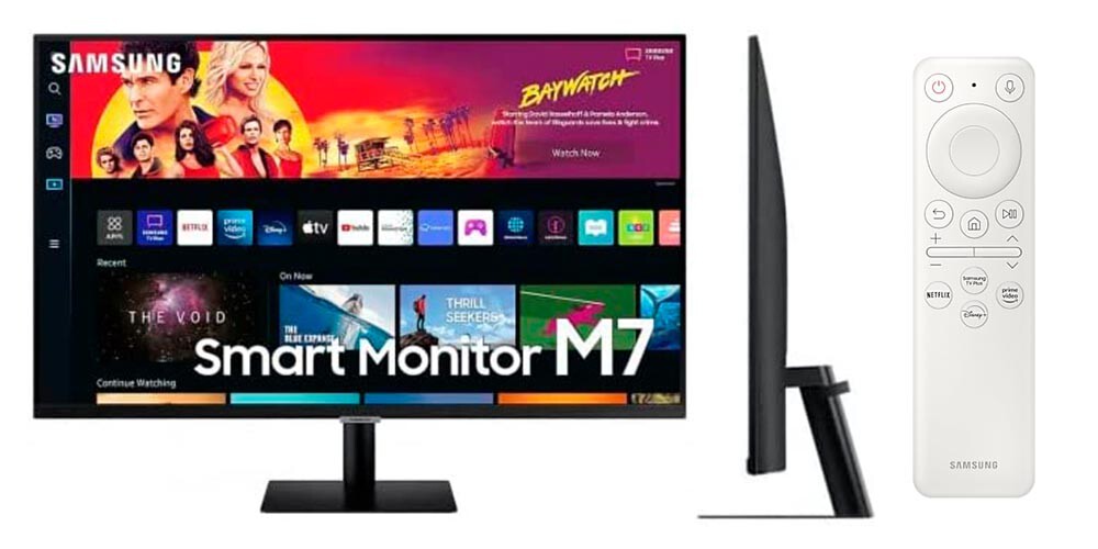 Este monitor 4K Samsung de 32 pulgadas con Tizen es casi una smart TV y ...