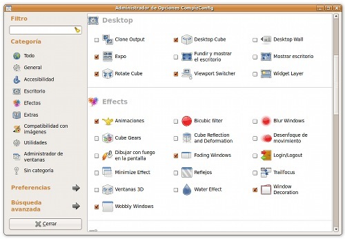 Ubuntu: actualizar a la última versión estable de Compiz Fusion desde ...
