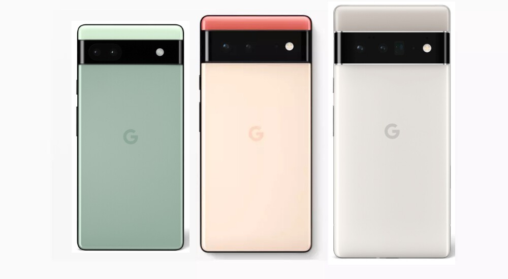 Comparativa Google Pixel 6a vs Pixel 6 vs Pixel 6 Pro