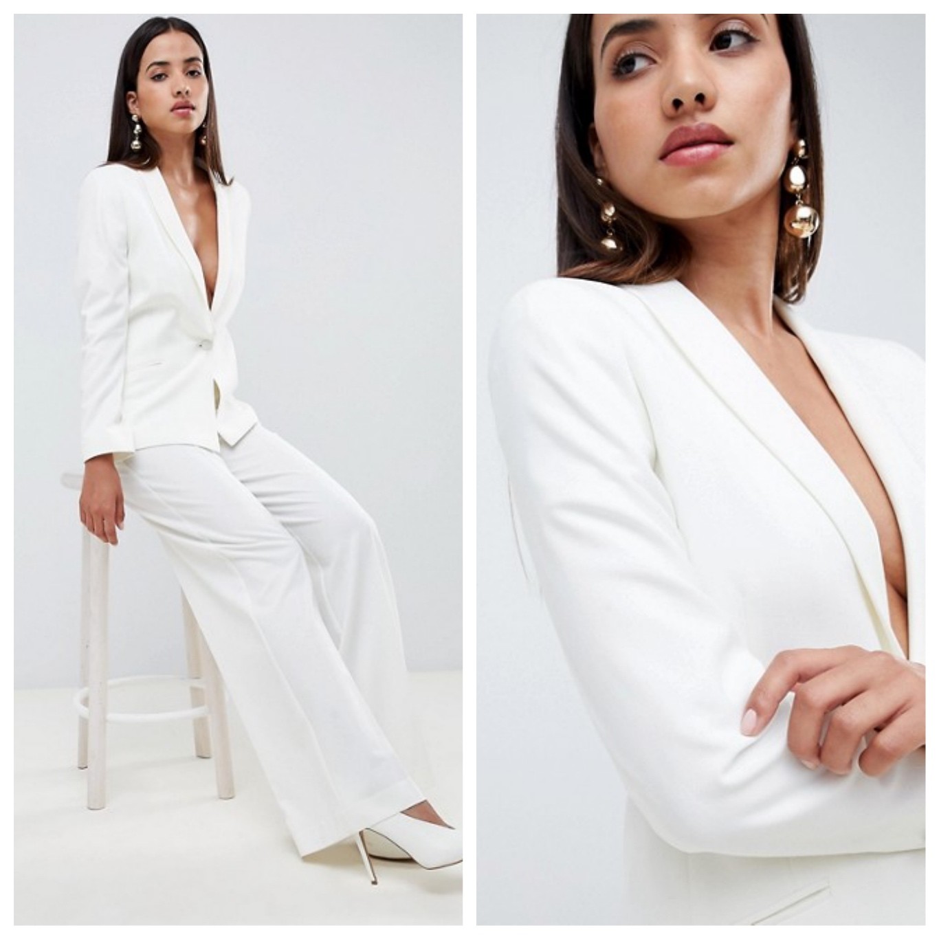 Los total looks en blanco arrasan en el street style: 25 prendas para ...