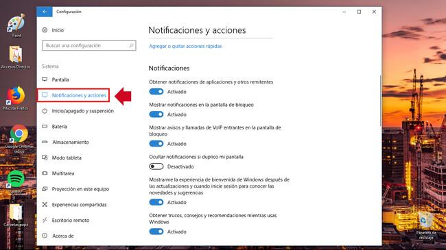 ¿Harto de las notificaciones en Windows 10? Así puedes desactivarlas de ...