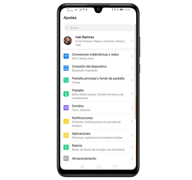 Guía para empezar con un smartphone Huawei: las 19 diferencias de EMUI ...