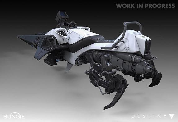 Revelado el primer vehículo de Destiny