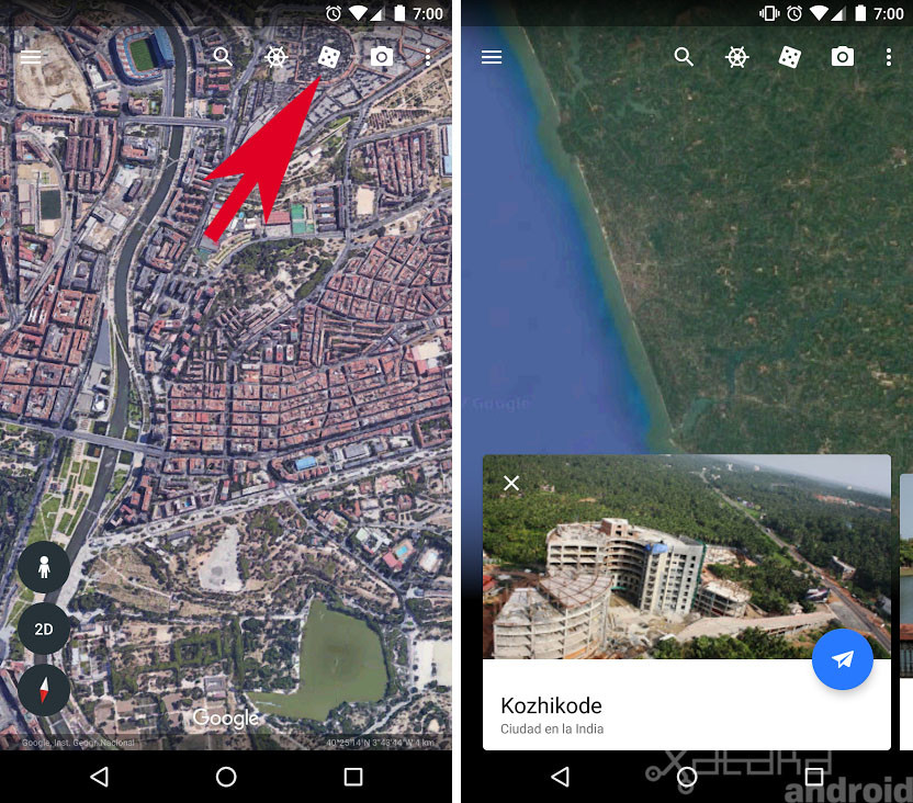 13 cosas que podrás hacer con el nuevo Google Earth para Android