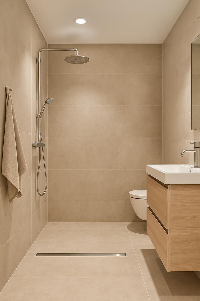 Esta alternativa a la mampara es más fácil de limpiar y permite usar ...