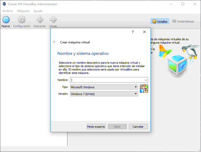Cómo crear una máquina virtual en Windows para ejecutar Linux