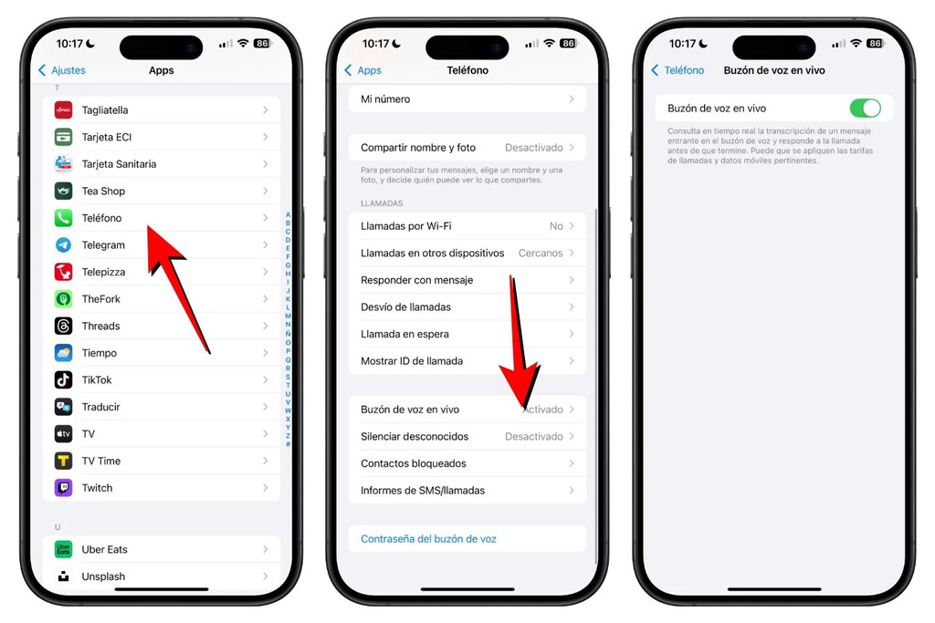 iOS 18 ha activado el buzón de voz en tu iPhone: así puedes ...