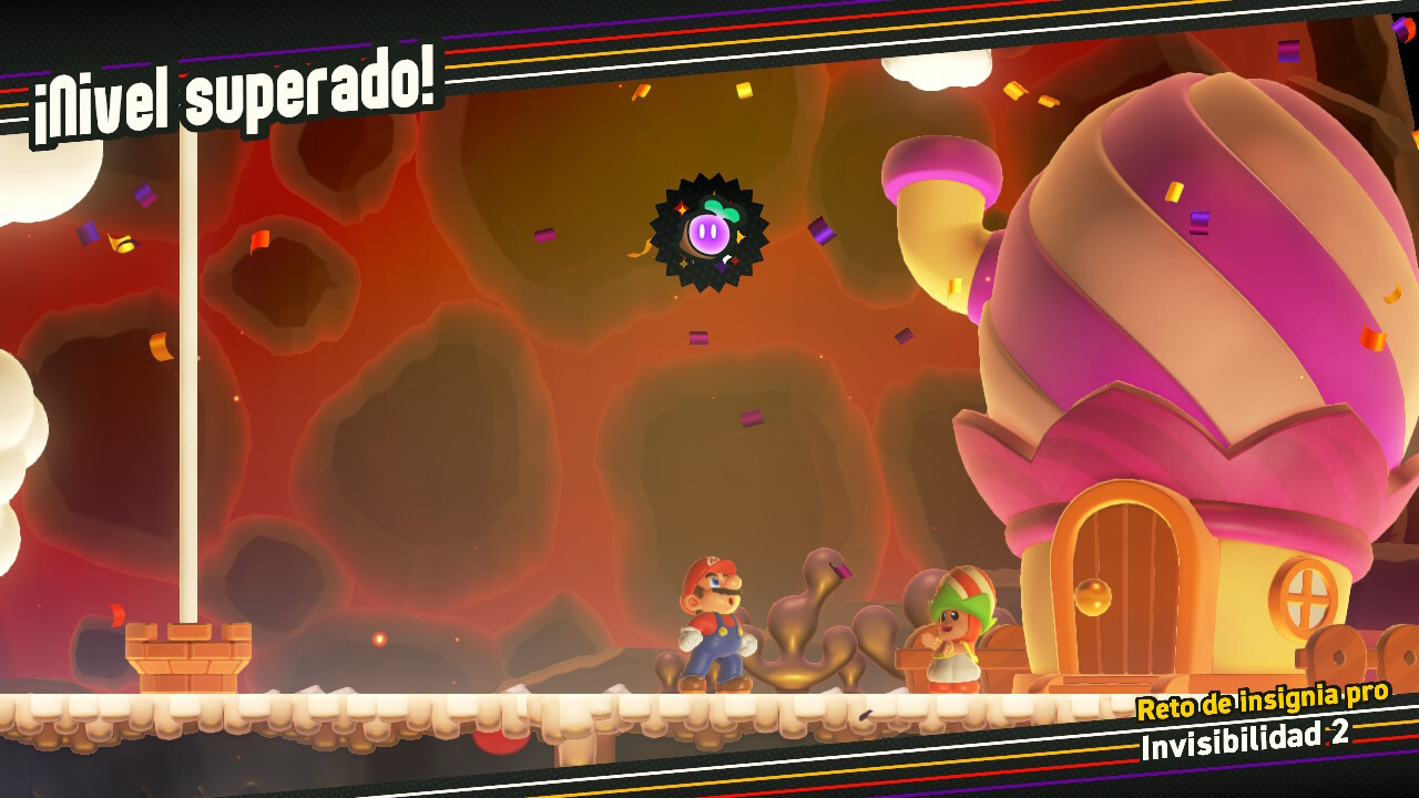 Invisibilidad 2 al 100% en Super Mario Bros. Wonder - Super Mario Bros ...
