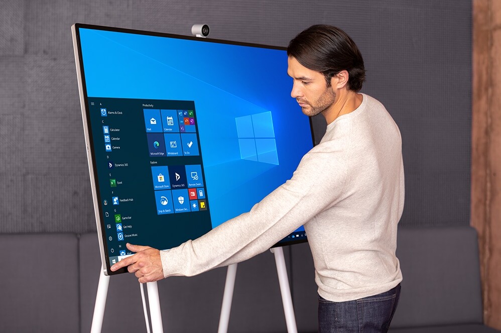 Una Surface de 85 pulgadas: Microsoft trae a España su Surface Hub 2S ...