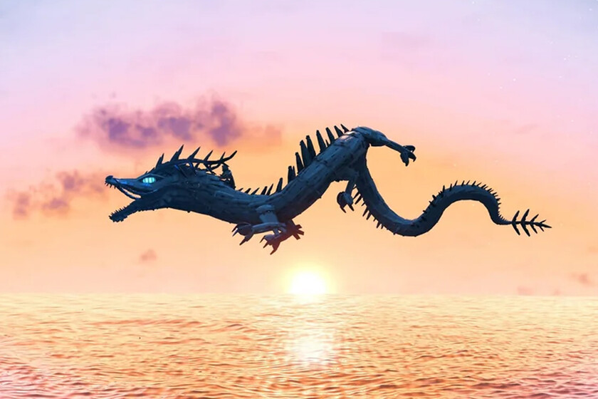 Imagina una nave en forma de dragón en No Man's Sky. Pues un jugador ...